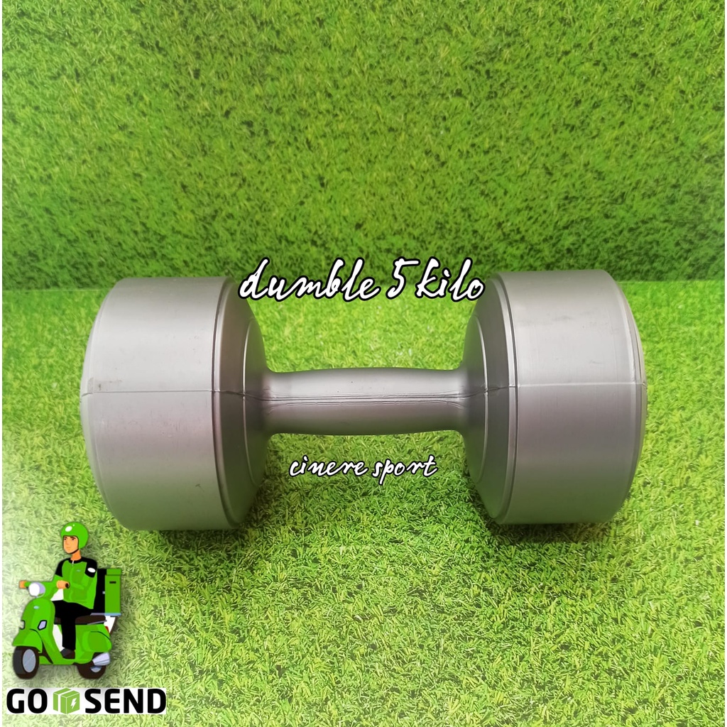 Jual Dumble / Barbel 5kg untuk membentuk otot tubuh | Shopee Indonesia