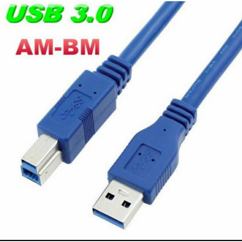 Jual KABEL USB PRINTER V3.0 PANJANG 3 M | Shopee Indonesia