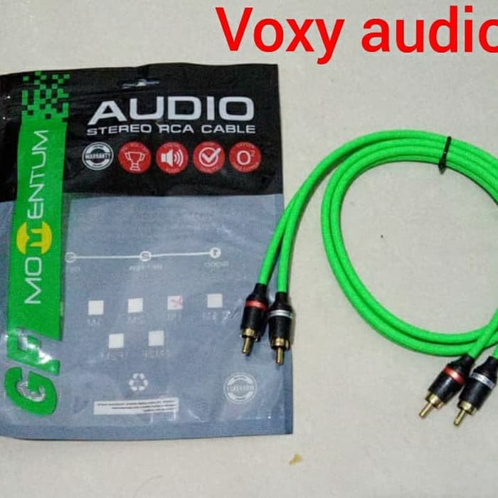 Jual Mobil-Audio-Konektor-Kabel- Kabel Rca Momentum 1 Meter Tipe Gf ...