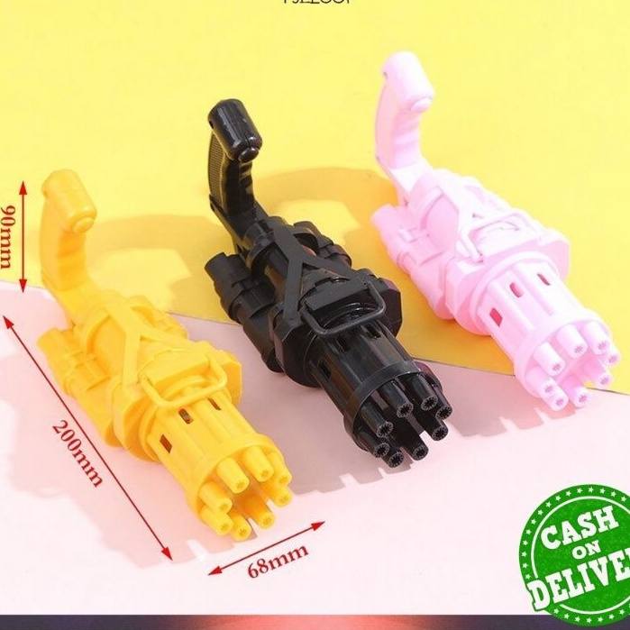 Jual bubble gun pistol bubble gelembung air gatling bazoka | Shopee ...