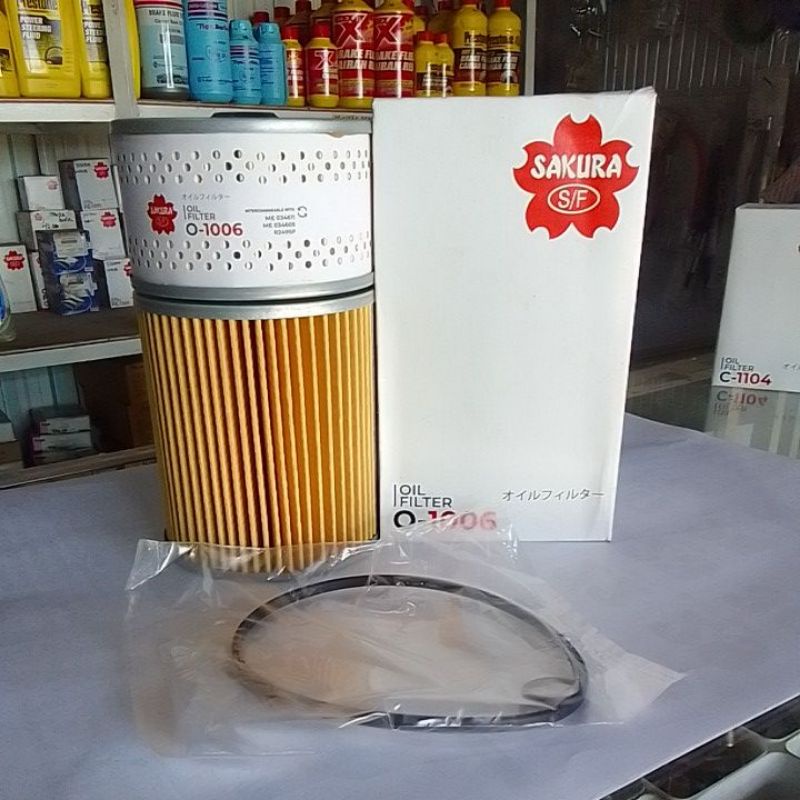 Jual oil filter/filter oli sakura O 1006 fm215/Fuso/ps190 fighter/ps220 ...