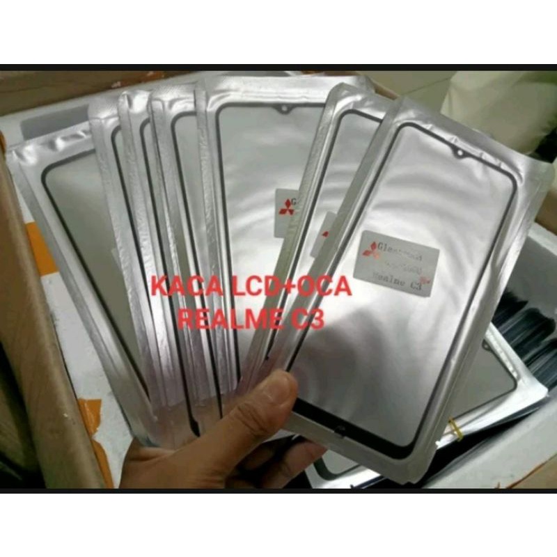 Jual KACA LCD KACA TOUCHSCREEN PLUS OCA REALME C3 ORIGINAL | Shopee ...