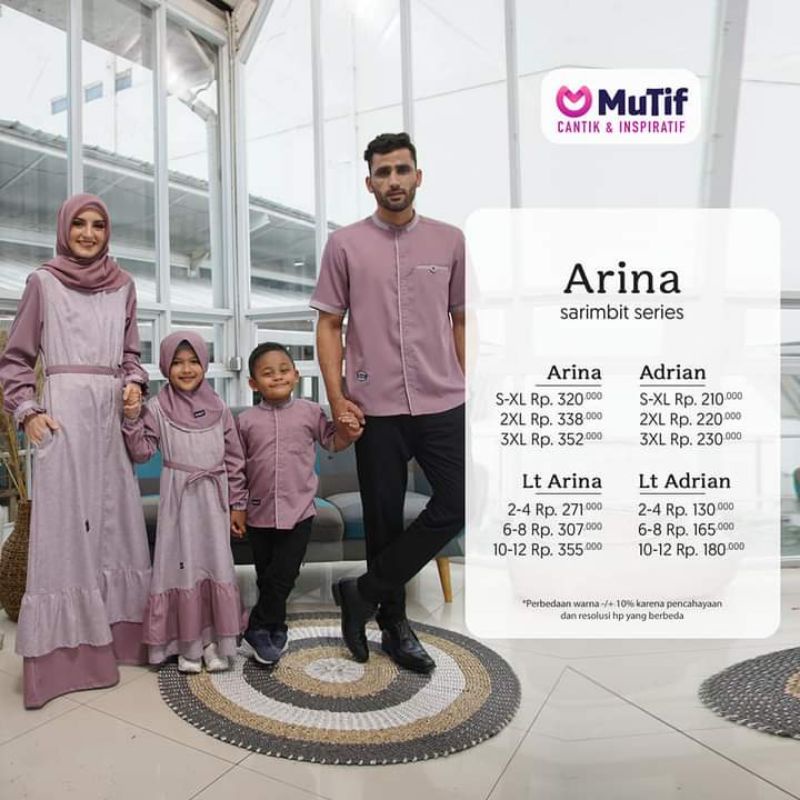 Jual Sarimbit Mutif / Mutif Terbaru / Ariana Sarimbir series | Shopee Indonesia