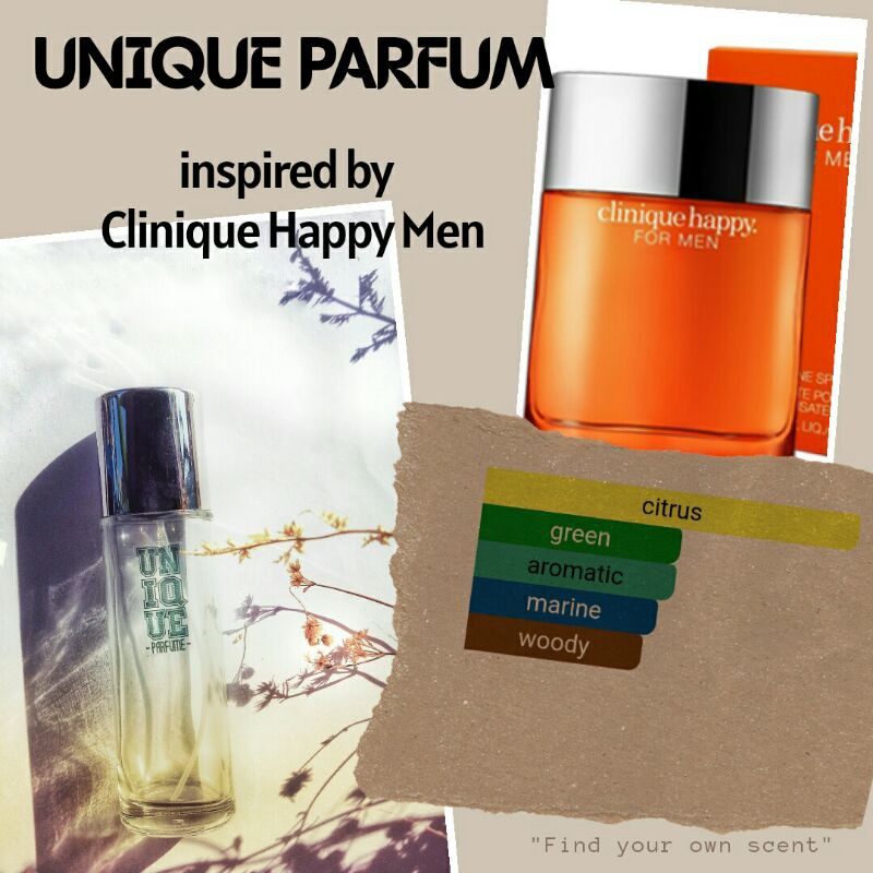 Jual Unique Parfum inspired by Happy For Men | Shopee Indonesia