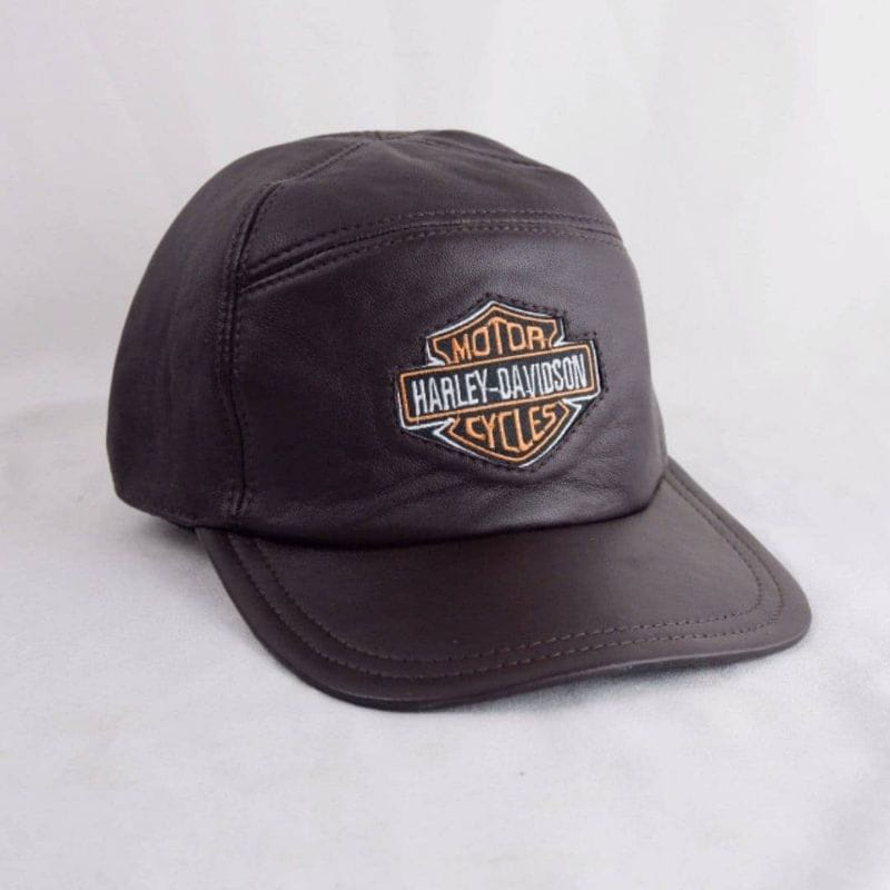 Jual Topi Pria Hurley Baseball PU Leather Topi Kulit Coklat | Shopee ...