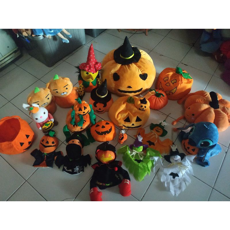 Jual boneka LABU halowen seram nenek sihir | Shopee Indonesia
