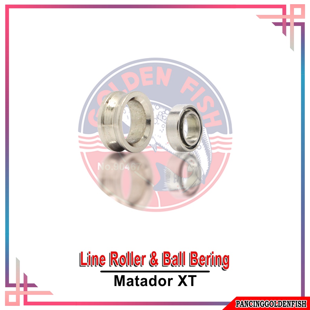 Jual LINE ROLLER,BALL BEARING REEL GOLDENFISH MATADOR XT | Shopee Indonesia