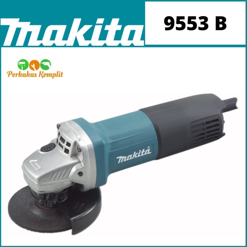 Jual Makita 9553B / 9553 B Mesin Gerinda Tangan Angle Grinder 4" | Shopee Indonesia