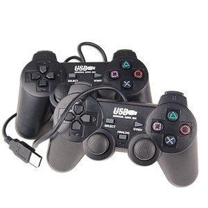Jual Gamepad joystick double getar m-tech gamer pc | Shopee Indonesia