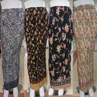 Jual REAL PICT ROK PLISKET BATIK / ROK PLISKET / BAWAHAN KEBAYA / ROK ...