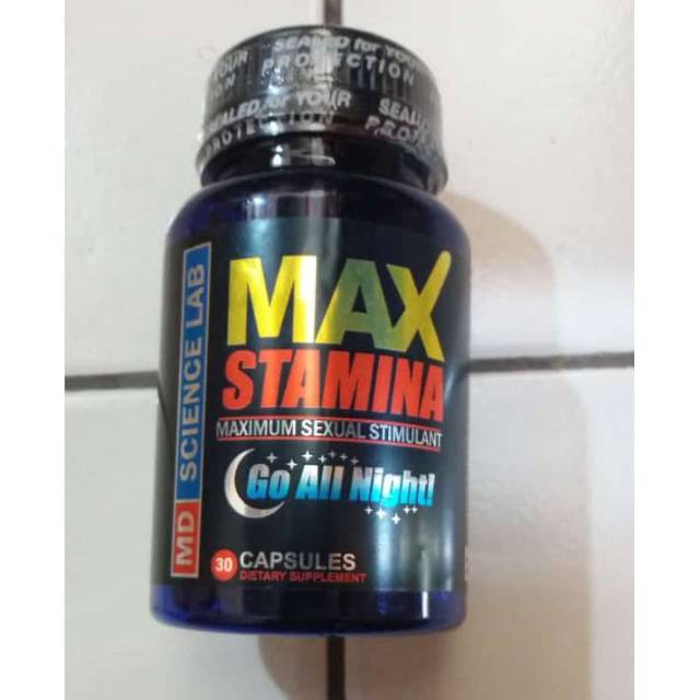Jual MAX STAMINA OBAT HERBAL PRIA KUAT max stamina isi 30 suplemen pria ...