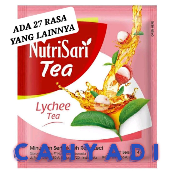 Jual Nutrisari Lychee Tea / Renceng ( 10 Sachet ) | Shopee Indonesia