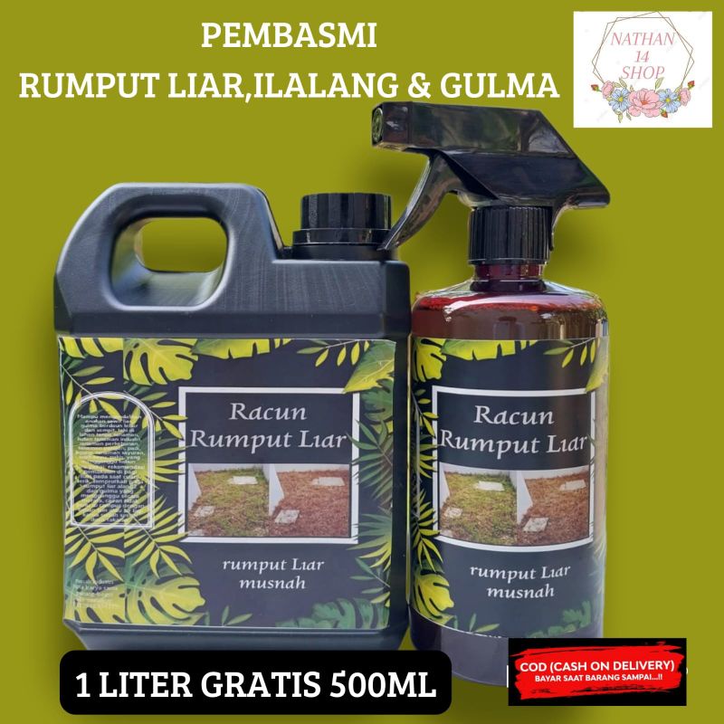 Jual PEMBASMI RUMPUT LIAR | ILALANG & GULMA | 1LITER GRATIS 500M ...