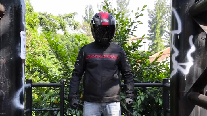 Jual Jaket motor touring windproof & wateproof RAPID VENOM dengan ...