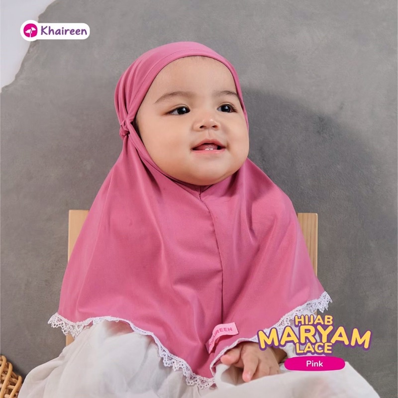 Jual Hijab Maryam Lace Khaireen | Shopee Indonesia