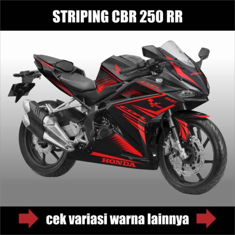 Jual Decal Striping Honda Cbr 250 RR Semi Full Stiker Variasi Motif ...