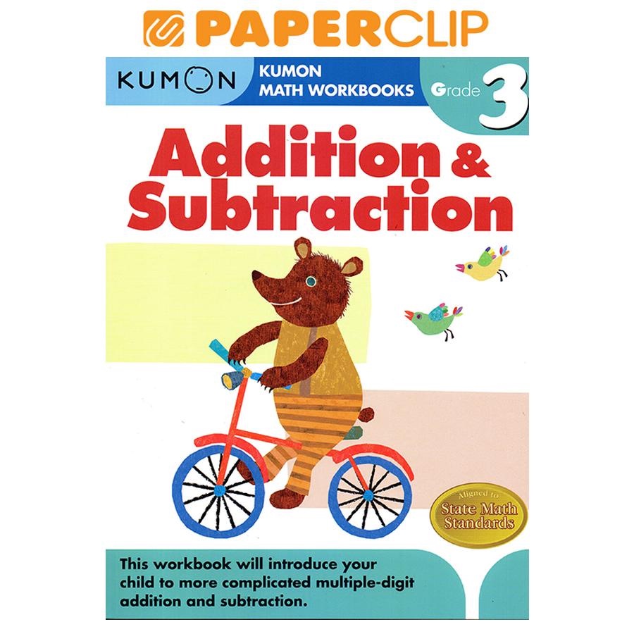 Jual KUMON ADDITION & SYBTRACTION GRADE 3 | Shopee Indonesia