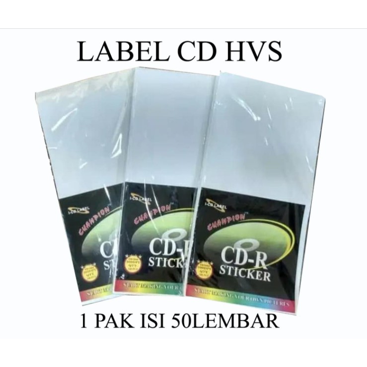 Jual LABEL CD HVS CHAMPION | Shopee Indonesia