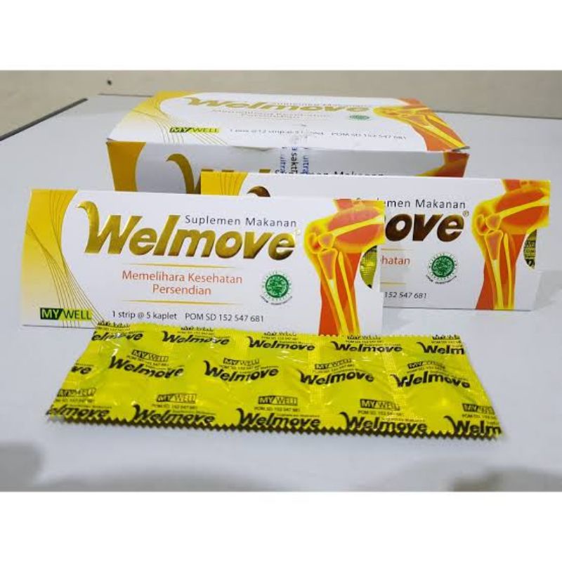 Jual Welmove Kaplet 1box(12strip) | Shopee Indonesia