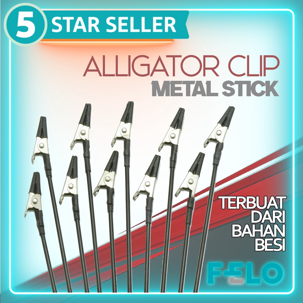 Jual JEPIT BUAYA ALLIGATOR CLIP BAHAN BESI / PAINT CLIP BESI | Shopee ...