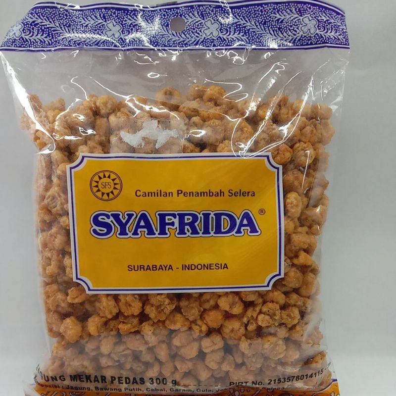 Jual SYAFRIDA JAGUNG MEKAR PEDAS 300gr | Shopee Indonesia