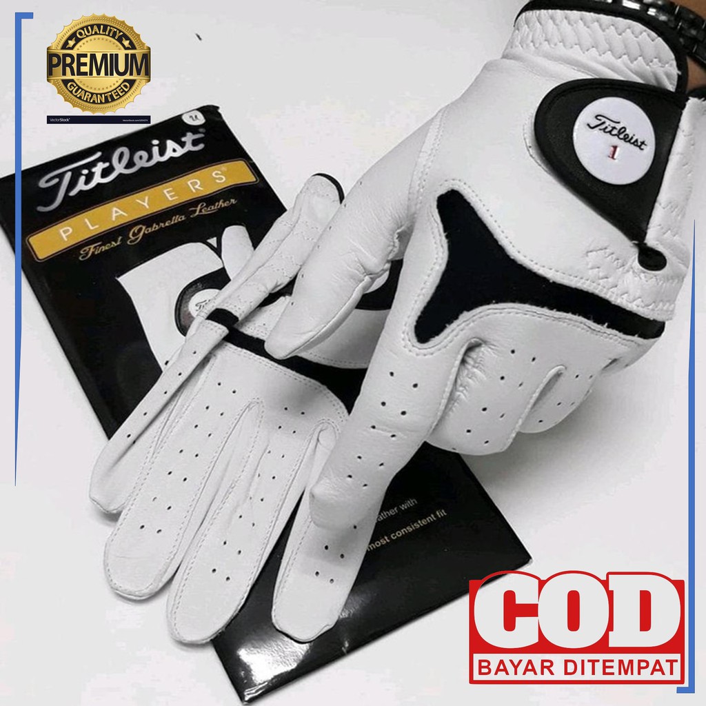 Jual Sarung Tangan Golf Kulit Perlengkapan Olahraga Golf Glove pria | Shopee Indonesia