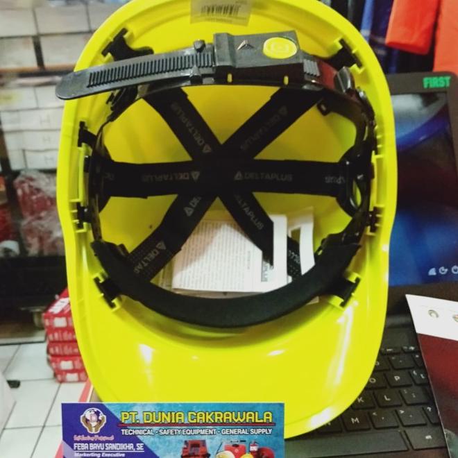 Jual Helm Safety Proyek Delta Plus / Venitex Safety / Helm Safety Pln ...