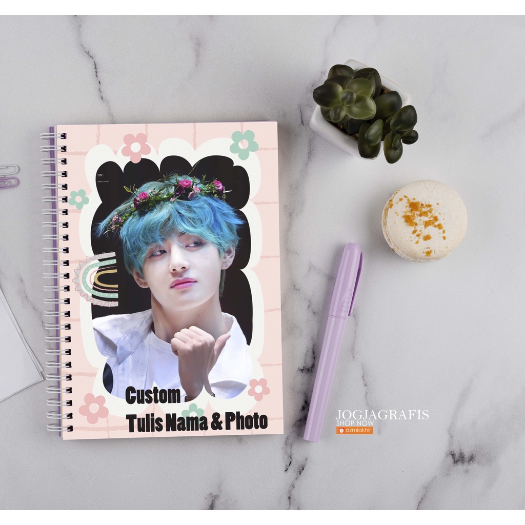 Jual Buku Notebook Custom Frame Photo A5 Custom Desain / BUKU TULIS ...