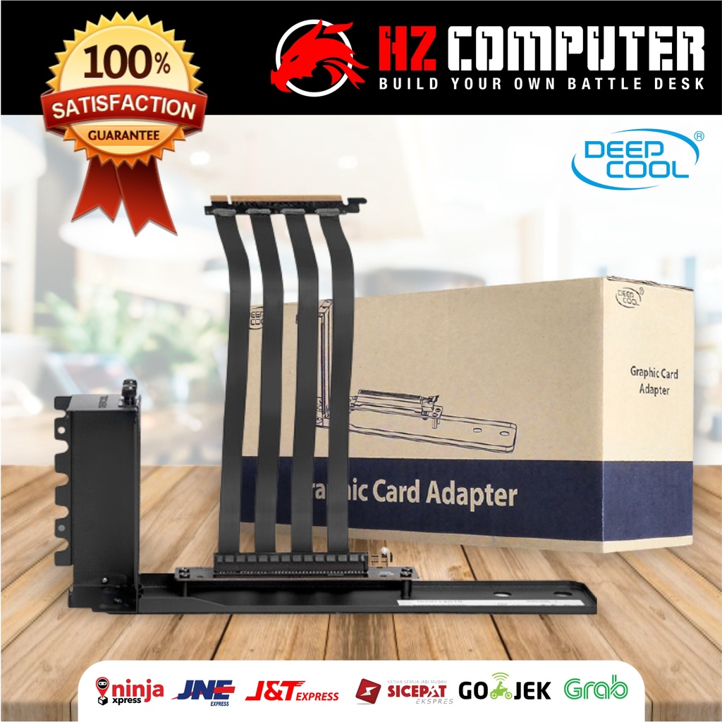 Jual Deepcool PAB 300 | Bracket Vertical VGA / GPU + Riser | Adapter ...