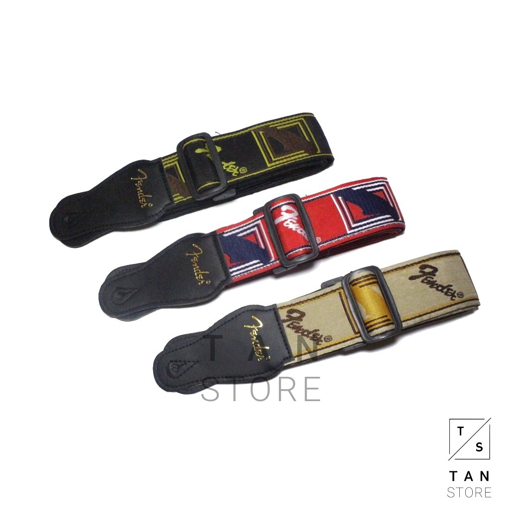 Jual Strap Gitar Fender Akustik/Elektrik/Klasik - Guitar Strap | Shopee ...