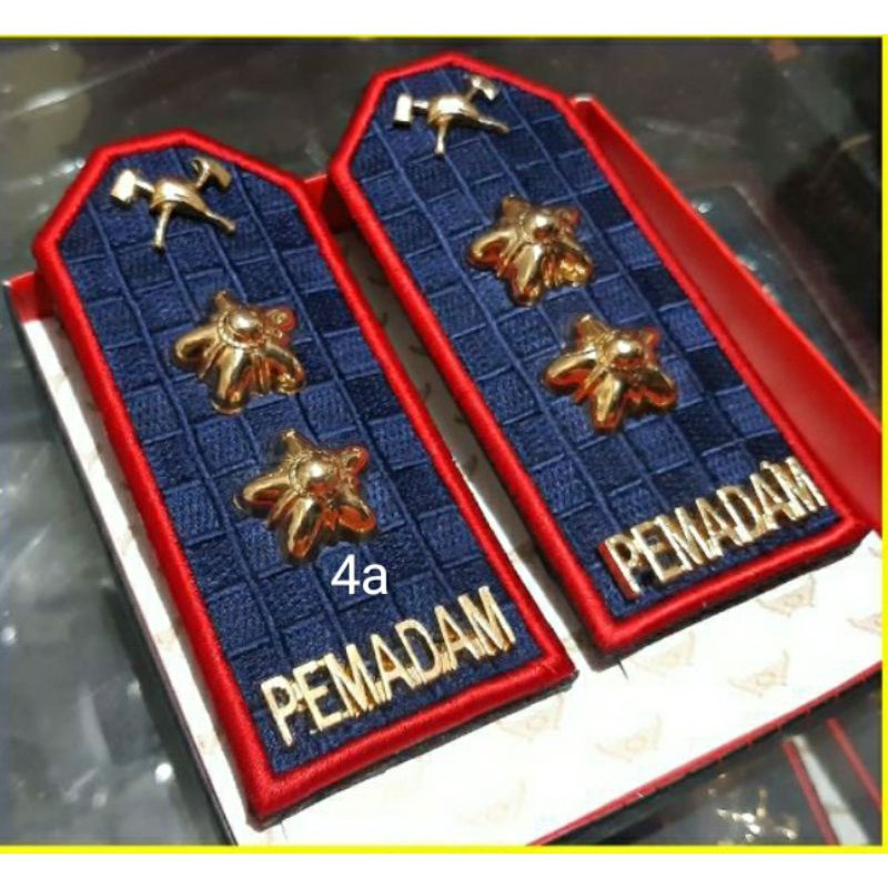 Jual pangkat PDU pemadam golongan 4a eksklusif pangkat pemadam pangkat ...
