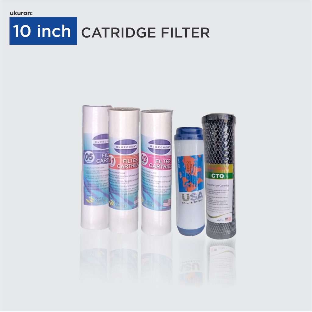 Jual Catridge Filter Bluechem Filter (berbagai ukuran & jenis) | Shopee ...