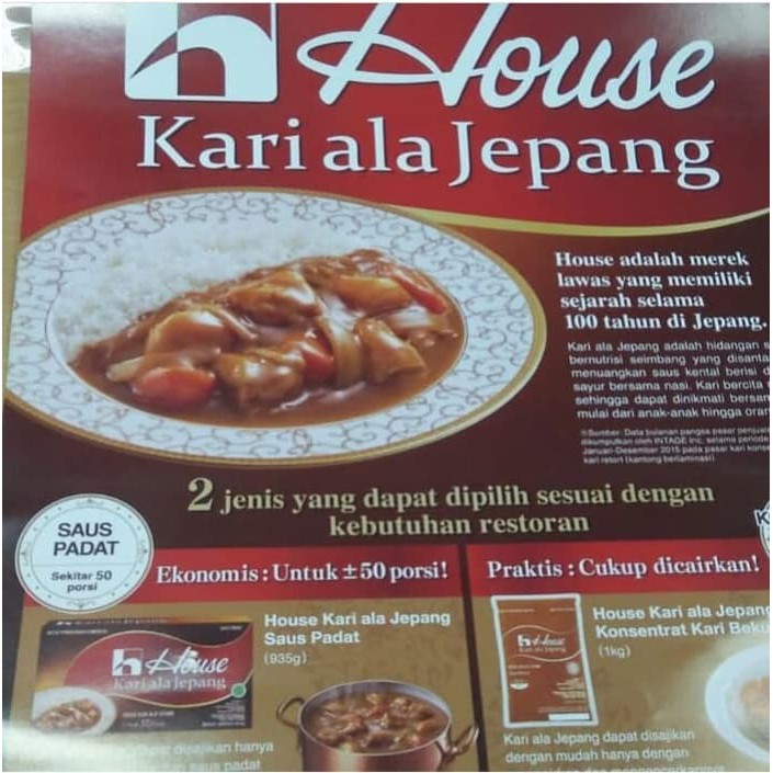 Jual House Curry / Saus Kari lokal ala Jepang 1kg / Curry House ...