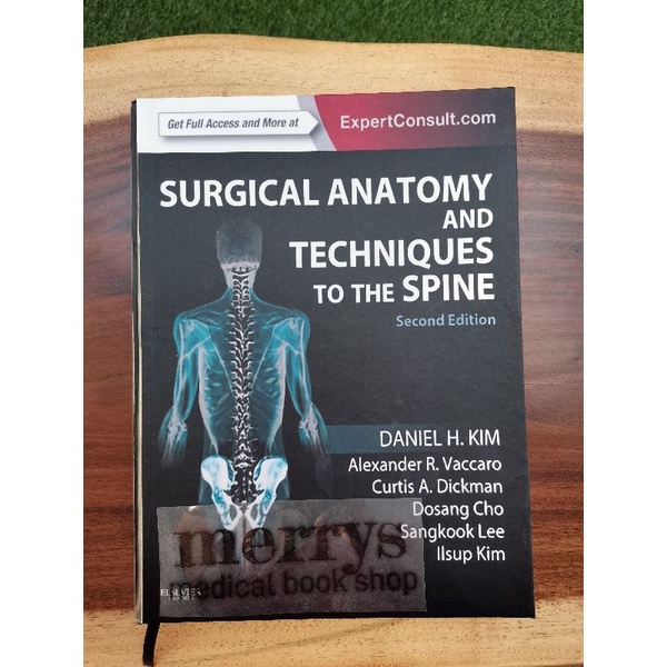 Jual Buku Kedokteran Surgical Anatomy and Techniques to The Spine ...