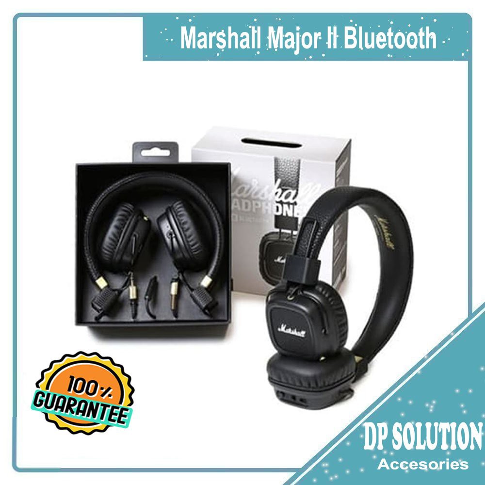 Jual Marshall Major 2 Wireless Headphone Marshall Major II Bluetooth ...