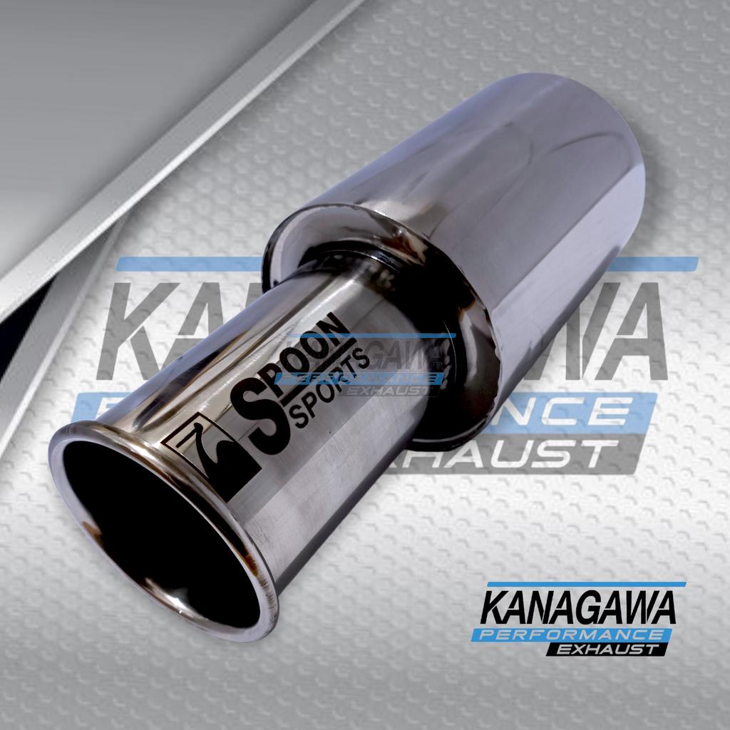 Jual Knalpot Mobil SPOON Sports Bass Full Stainles Polos | Shopee Indonesia