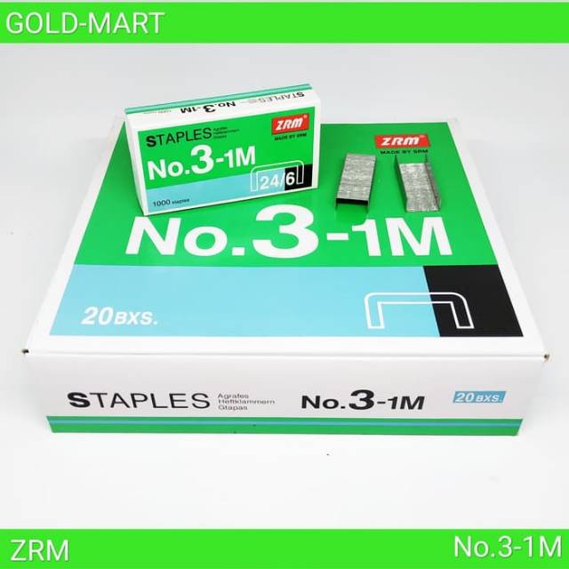 Jual ZRM Isi Staples No.3 | Shopee Indonesia