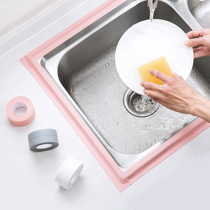Jual UNNISO - Sticker Sink Kitchen / Sink Sticker Dekorasi / Seal Tape ...