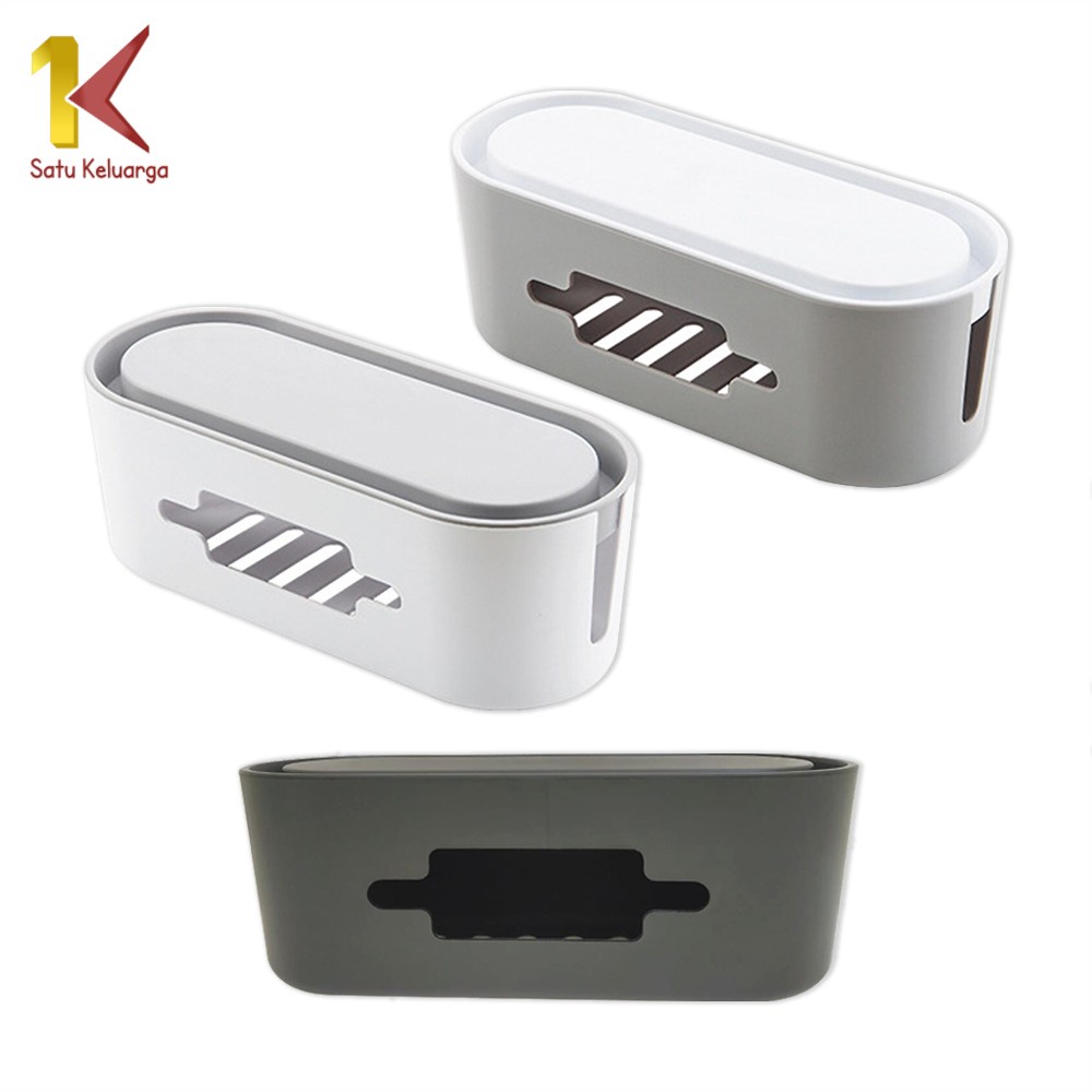 Jual Satu Keluarga Kotak Organizer Kabel C107 Rumah Box Plastik ...