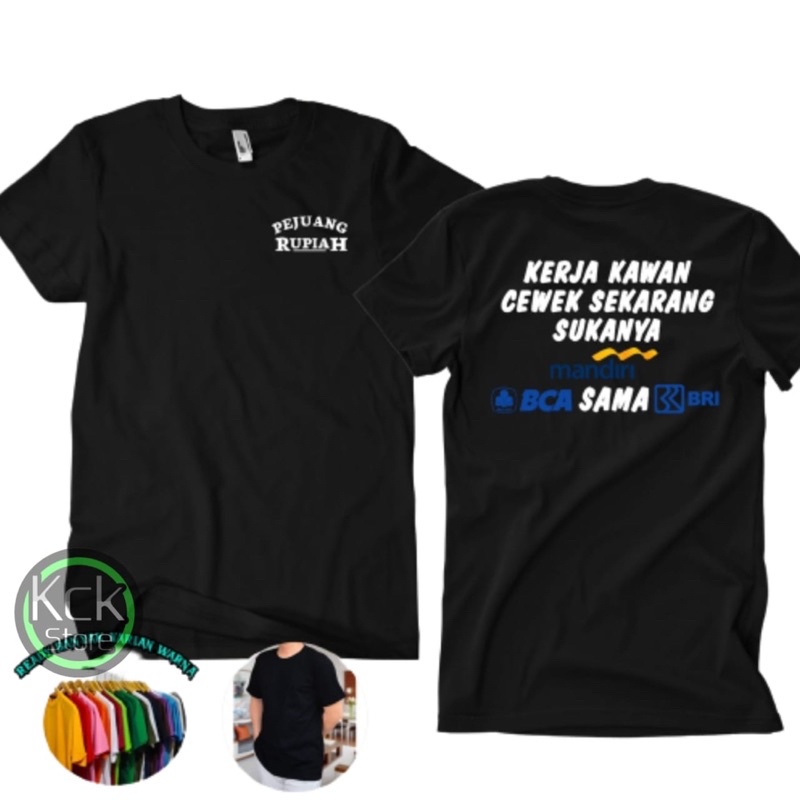 Jual Kaos Kata Kata | Kaos Baju Kerja Kawan Cewe Sekarang Suka nya ...