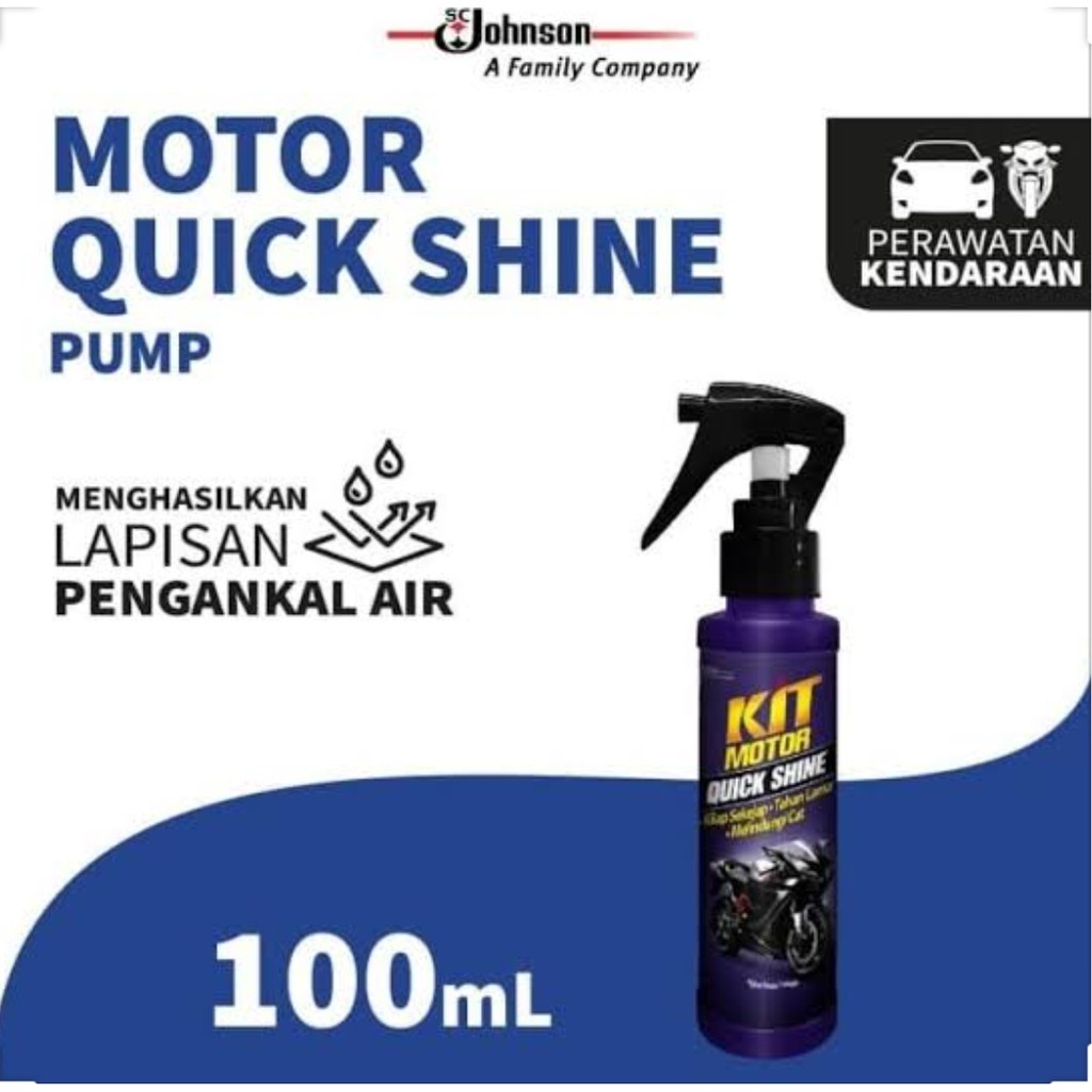Jual Kit Motor Quick Shine 100ml (Pump) | Shopee Indonesia
