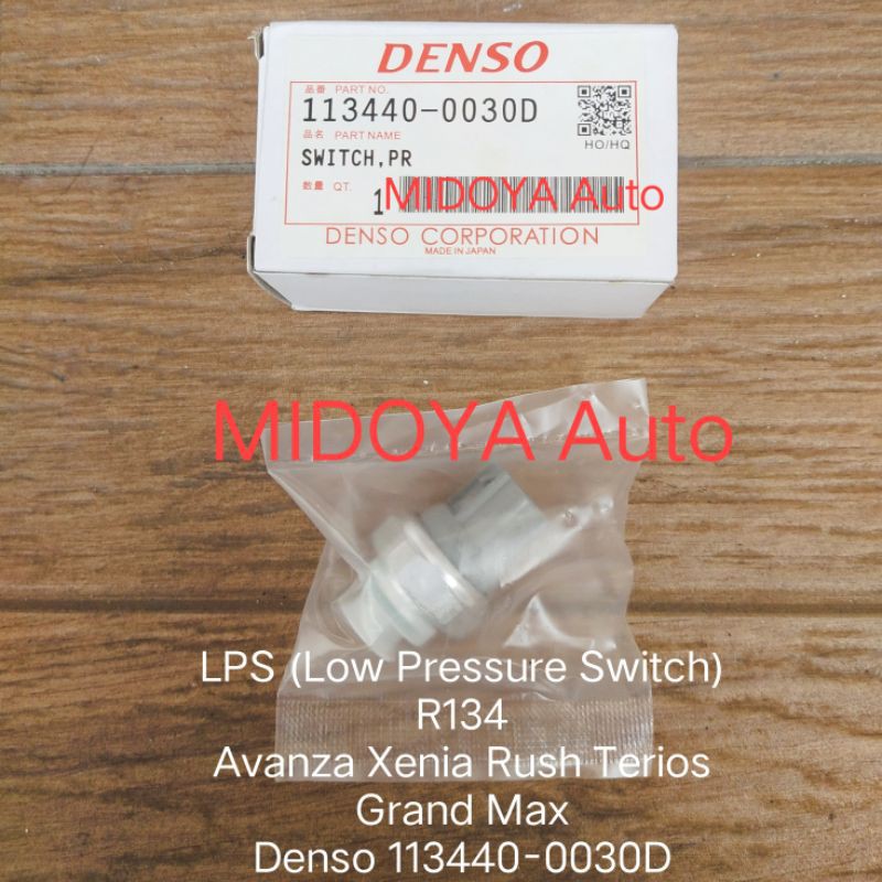 Jual LPS Low Pressure Switch R134 Avanza Xenia Rush Terios Grand Max Denso 113440-0030D | Shopee ...