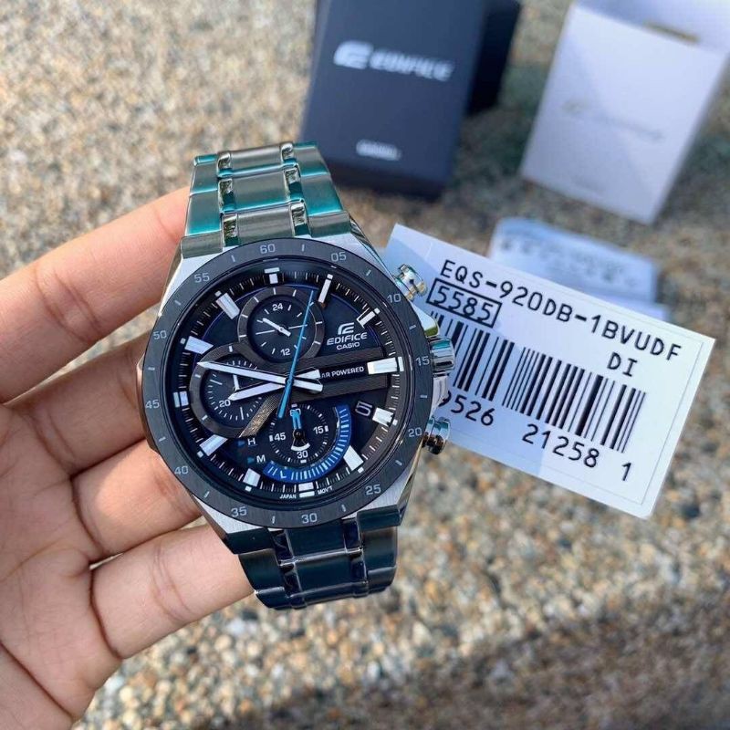 Jual Jam Tangan Pria Merk Casio Edifice Type EQS-920 Original Bm Solar ...