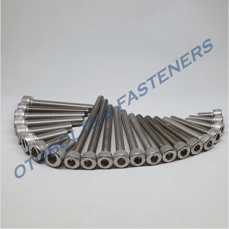 Jual SUS304 Baut L M8 x 65 Stainless Steel / Baut Socket / Baut Stainless | Shopee Indonesia