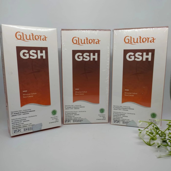 Jual Kesehatan - Suplemen Kesehatan - Glutera Glutathione (Gsh) - 3 Box (15 Sachet) | Shopee ...