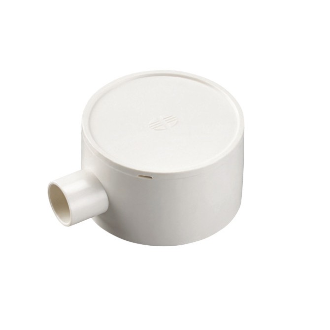 Jual Tee Dus 1 Way Conduit RIFENG 20mm One Way Round Junction Box Tdus ...