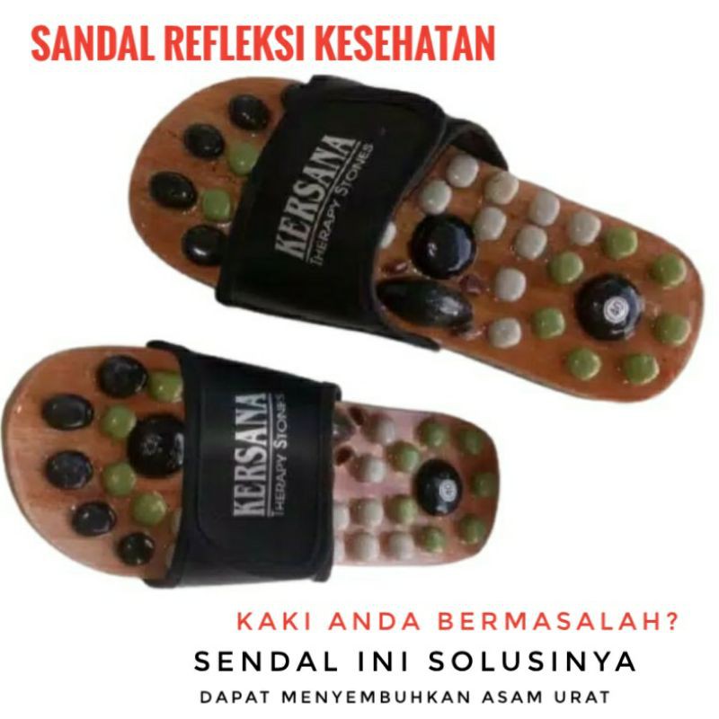 Jual Sandal Kesehatan Terapi Rematik Asam Urat Diabetes Akupuntur resin ...