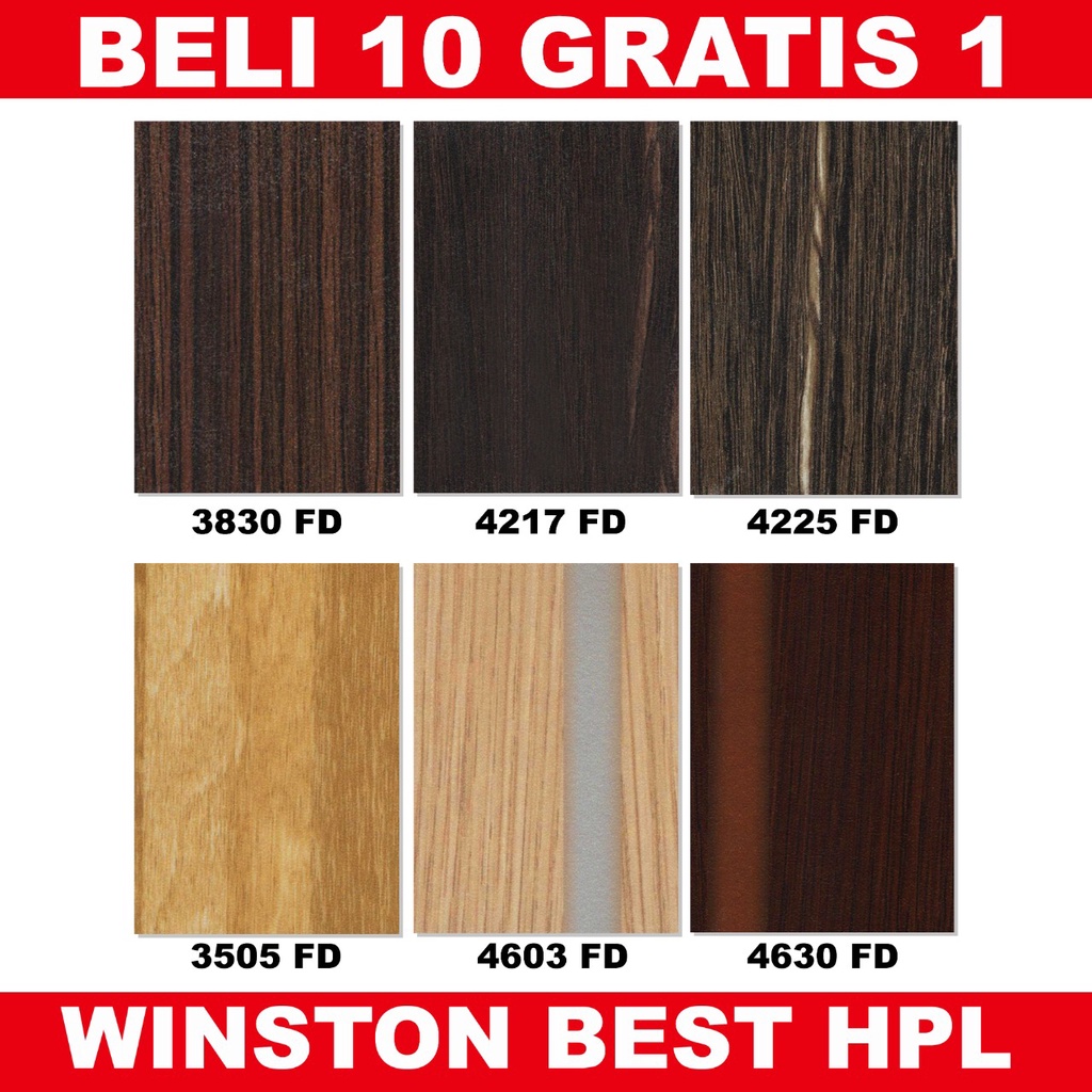 Jual PROMO WINSTON SALE HPL WOOD GRAINS FURNITURE MEBEL BEST WINSTON HPL | Shopee Indonesia