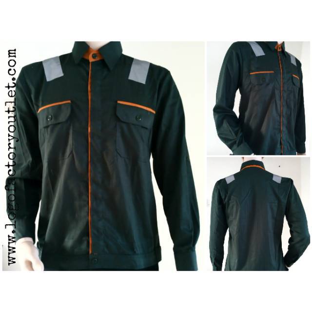 Jual kemeja seragam pakaian atasan baju PDL wearpack katelpak lengan ...