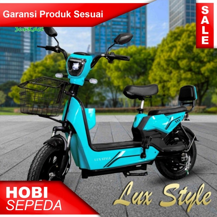 Jual Sepeda Listrik SunRace Lux Style / Sepeda Listrik Viral Kekinian ...
